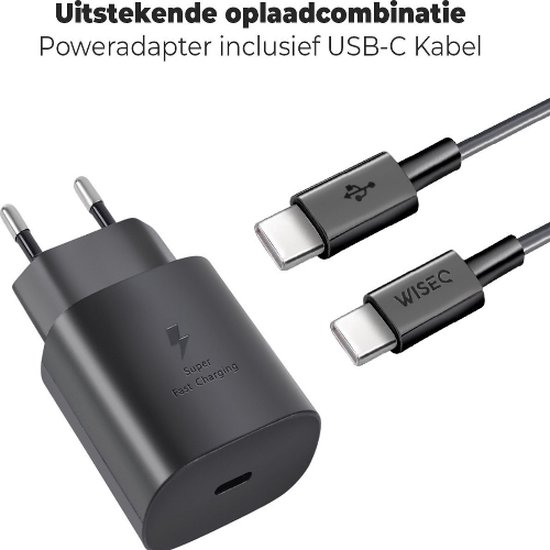 Snellader voor Samsung - inclusief USB C Met 1 Meter Kabel - Quick ...