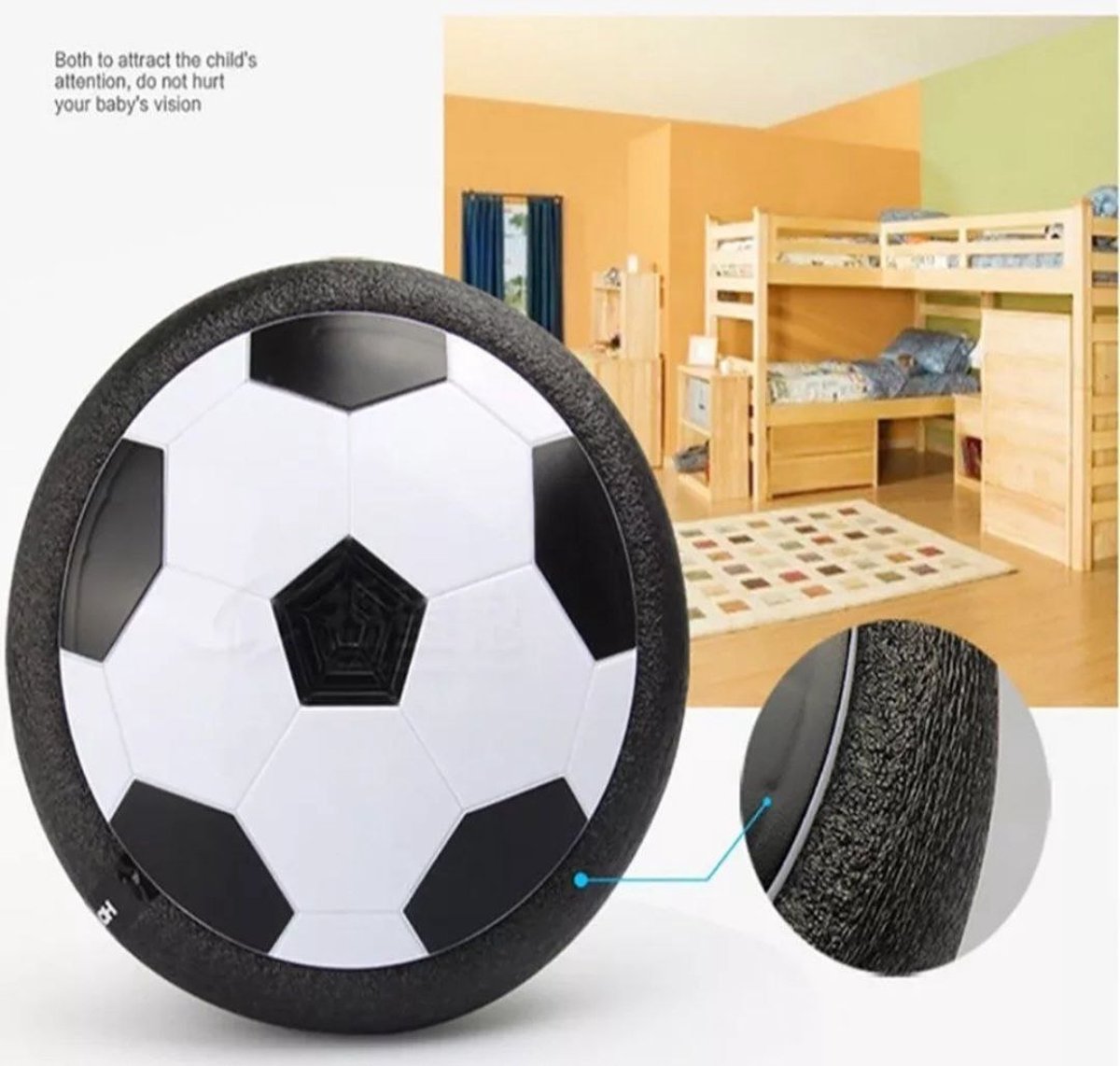 Voetballen in Huis - Platte Voetbal - Vloervoetbal - Binnenshuis ...