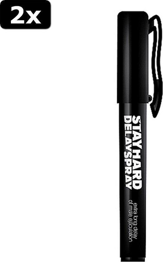 2x Stay Hard Delayspray Pen | bol