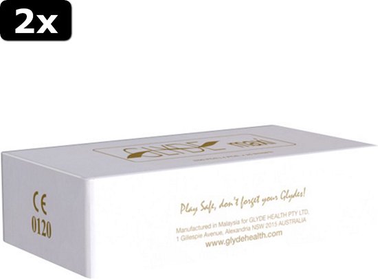 2x Glyde Ultra Maxi Condooms - 100 stuks | bol.com