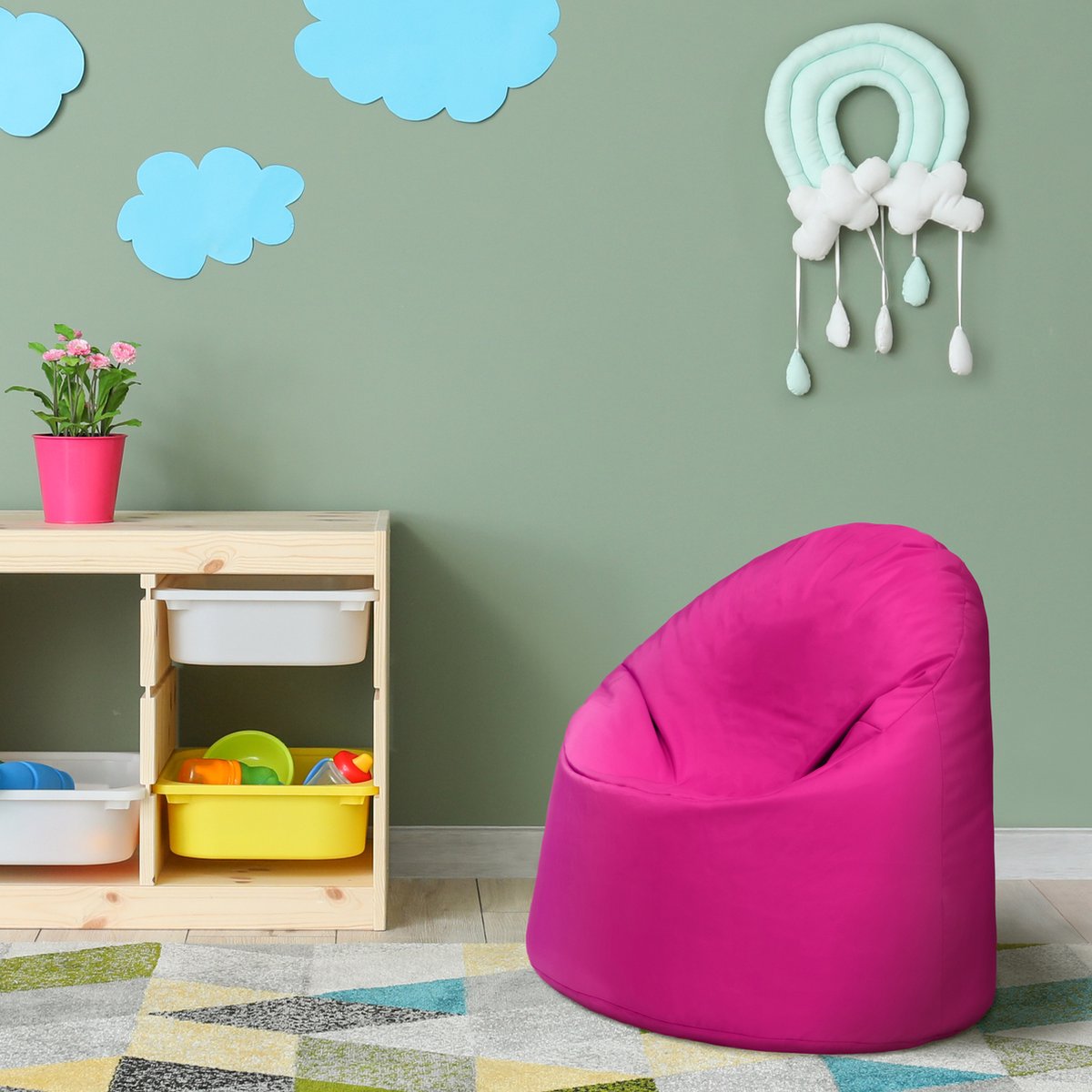 Ready Steady Bed Zitzak kind - Waterbestendig Zitzakken - Ergonomisch ...