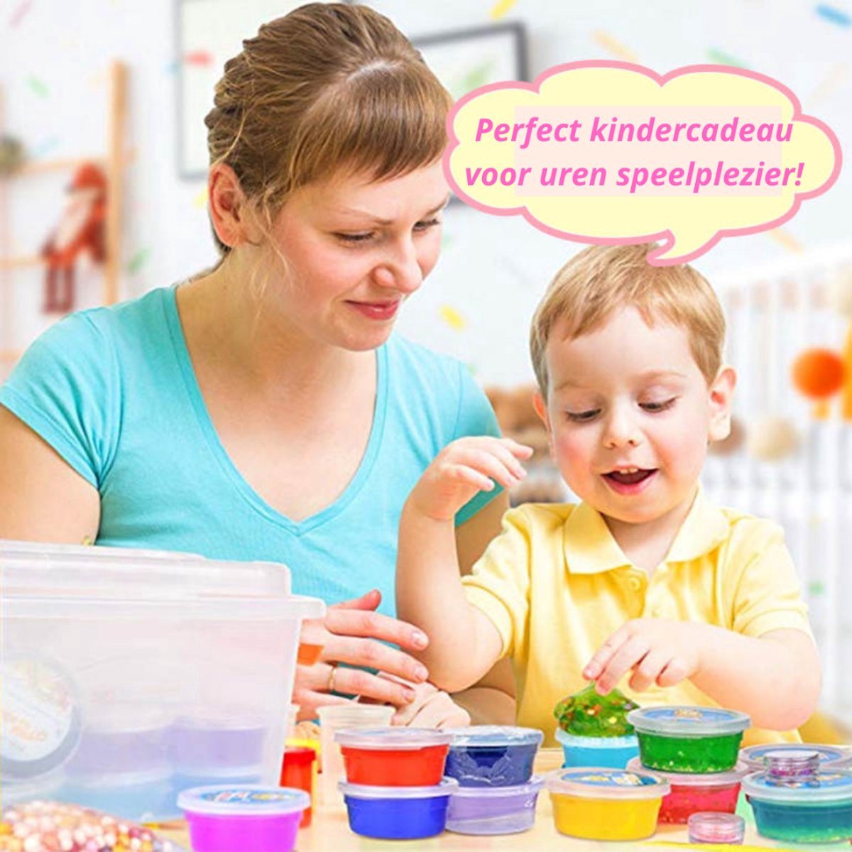 XL Slijm - Slijm Speelgoed - Voordeelset Slijm - Speelslijm - Slijm ...