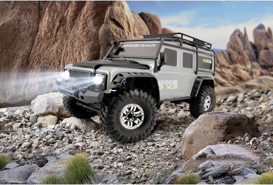 Reely Adventure Grijs Brushed 1:10 Voiture RC électrique Crawler 4WD ...
