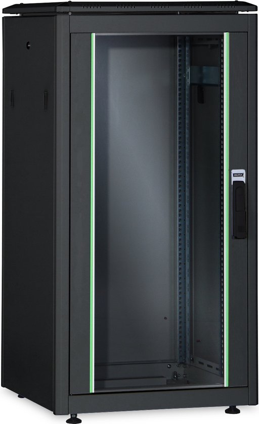 Digitus DN-19 26U-8/10-B-1, Vrijstaande rek, 26U, 800 kg, Verbeterd ...