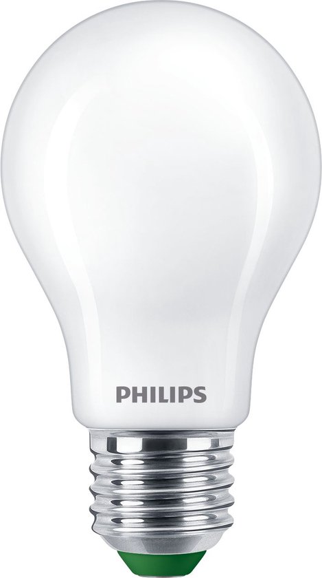 Philips Ultra Efficient LED lamp Mat - 60 W - E27 - Wit licht - 2-pack - Bespaar op... | bol.com