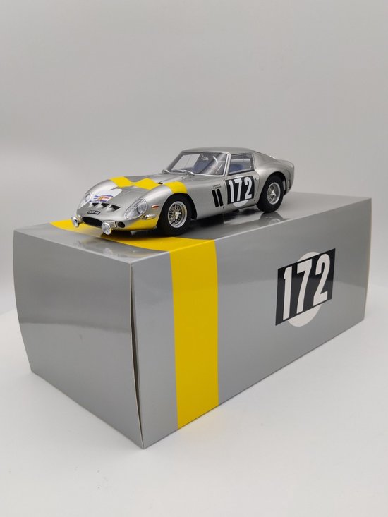 GT Spirit Ferrari 250 GTO #172 Zilver 1:18 | bol