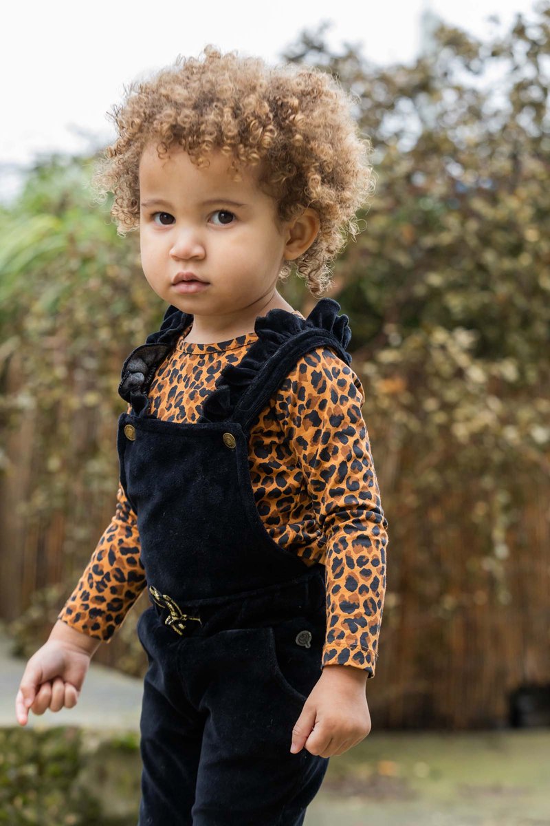 Quapi longsleeve SAYA AOP Sand Almond Animal | bol.com