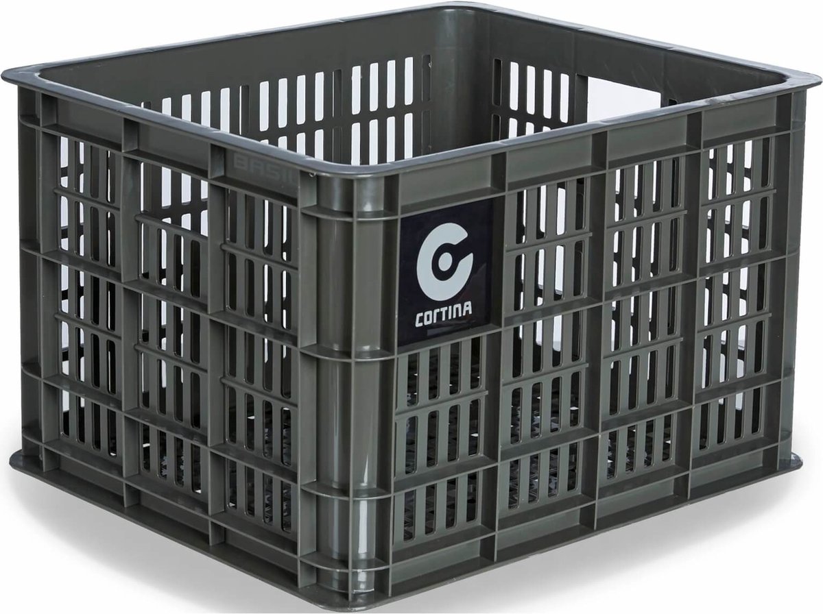 Cortina Fietskrat San Francisco - AVS-dragers - Zwart - 33 L | bol.com