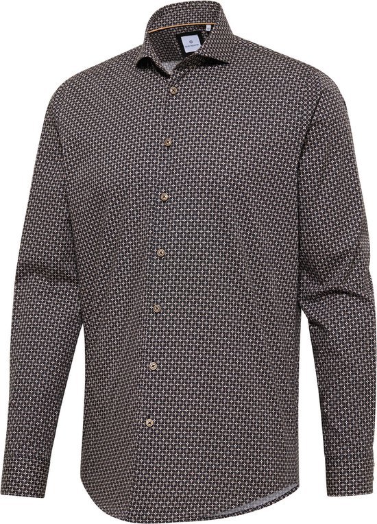 Overhemd Poplin 24/7 Stretch Navy (2715.22) | bol.com