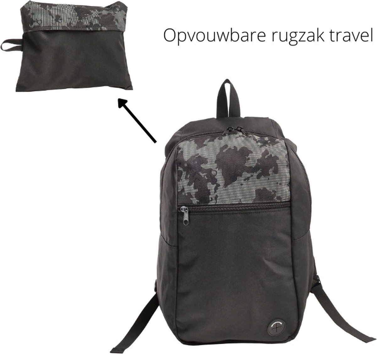 Opvouwbare Rugtas - Opvouwbaar Rugzak - 20 liter - Lichtgewicht Rugzak ...