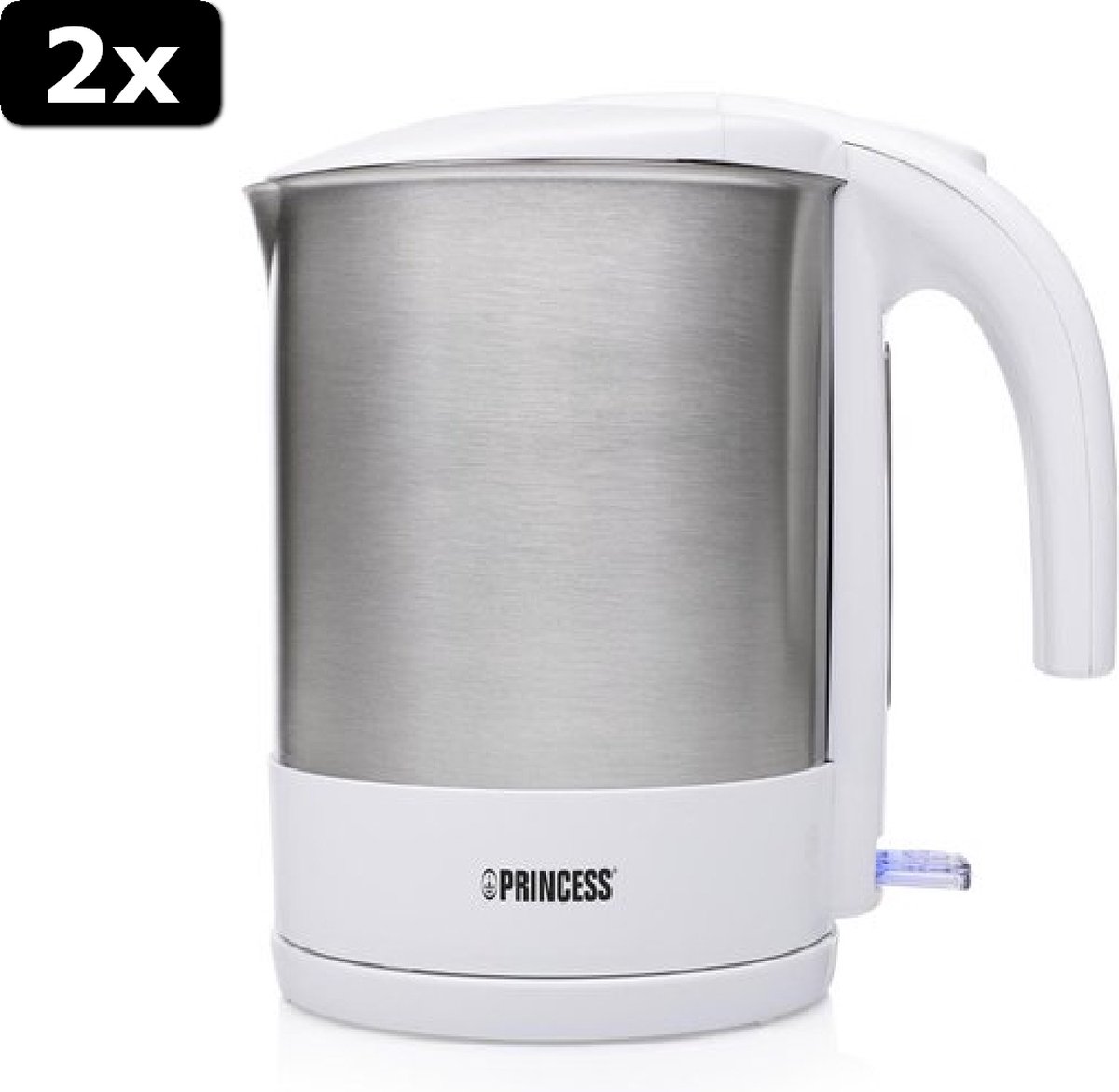 2x Princess Waterkoker 2200 W 1.7 L wit | bol.com