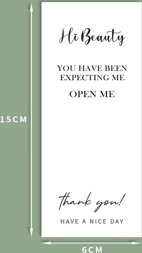 50 Sluitstickers Sluitzegel Cadeau Post Pakketten Stickers Webwinkel ...