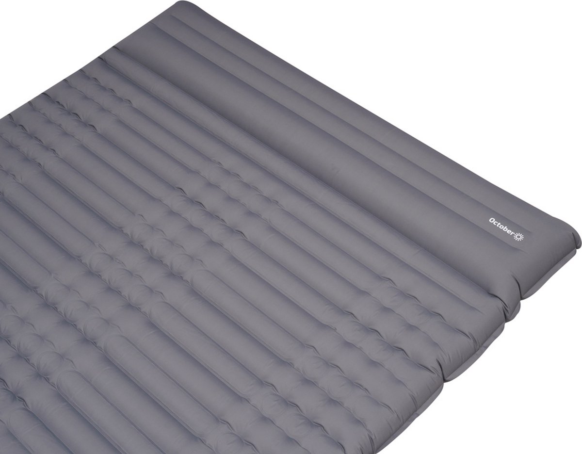 2-persoons luchtbed met ingebouwd opblaassysteem 205x140x10 cm | bol.com