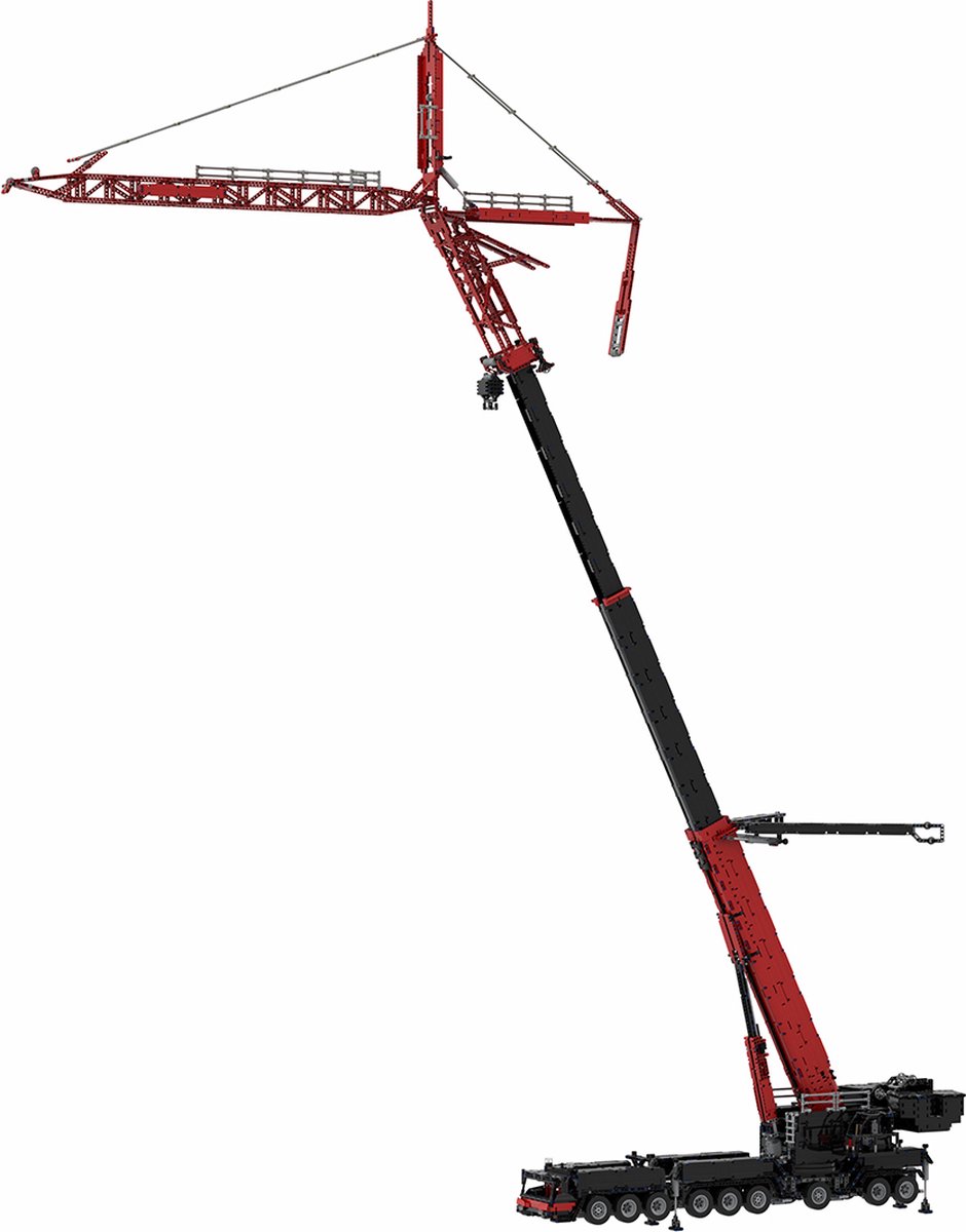 JIB Rood Bouwpakket - Accessoire voor Liebher LTM 1750 / V2 LTM 11200 ...