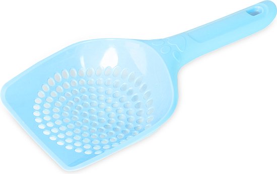 WUFY SHOVEL Hondenpoep schepje - Kattenbakschep - Poep Schep - Blauw | bol