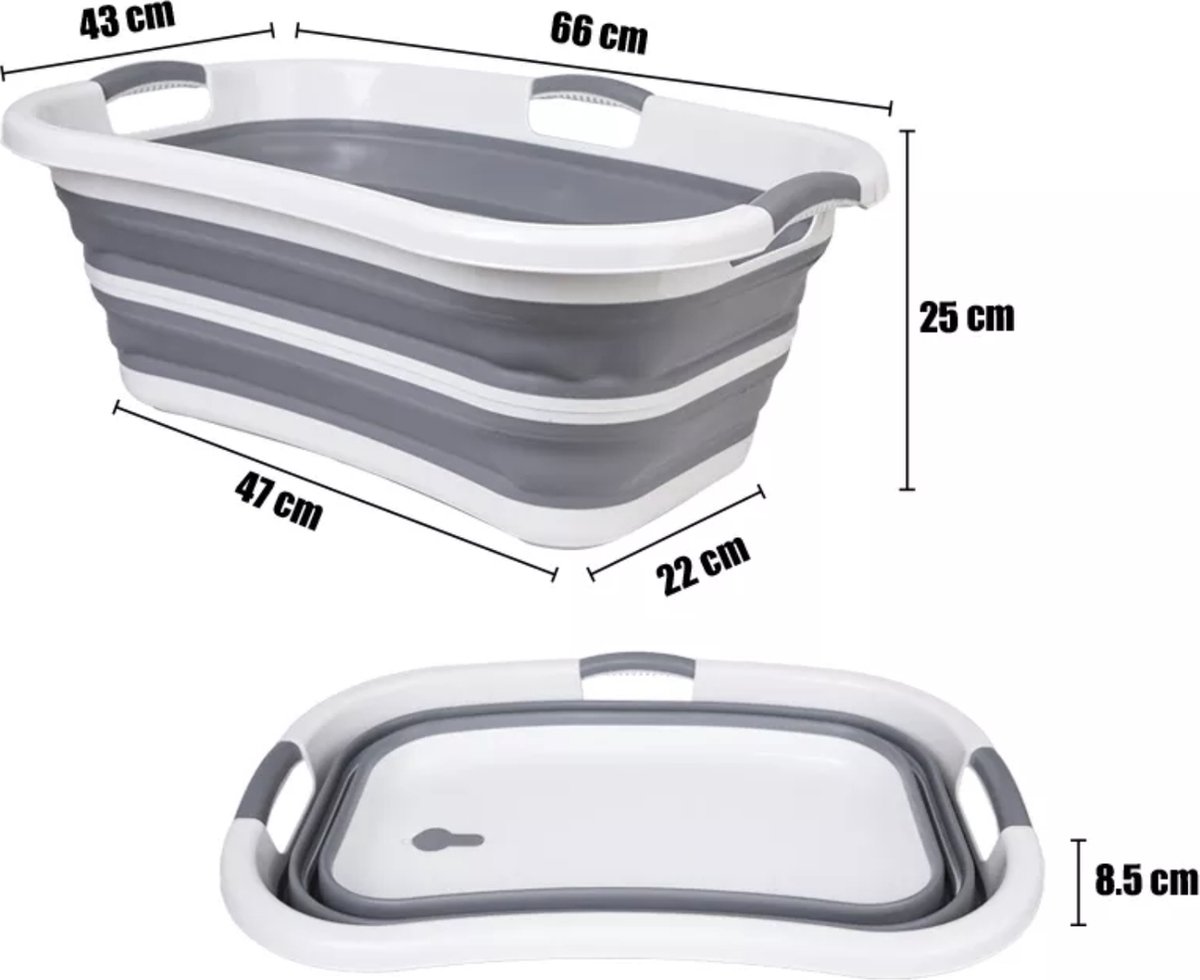 Lleazy - wasmand - wasmand met deksel - wassorteerder - wasbox ...