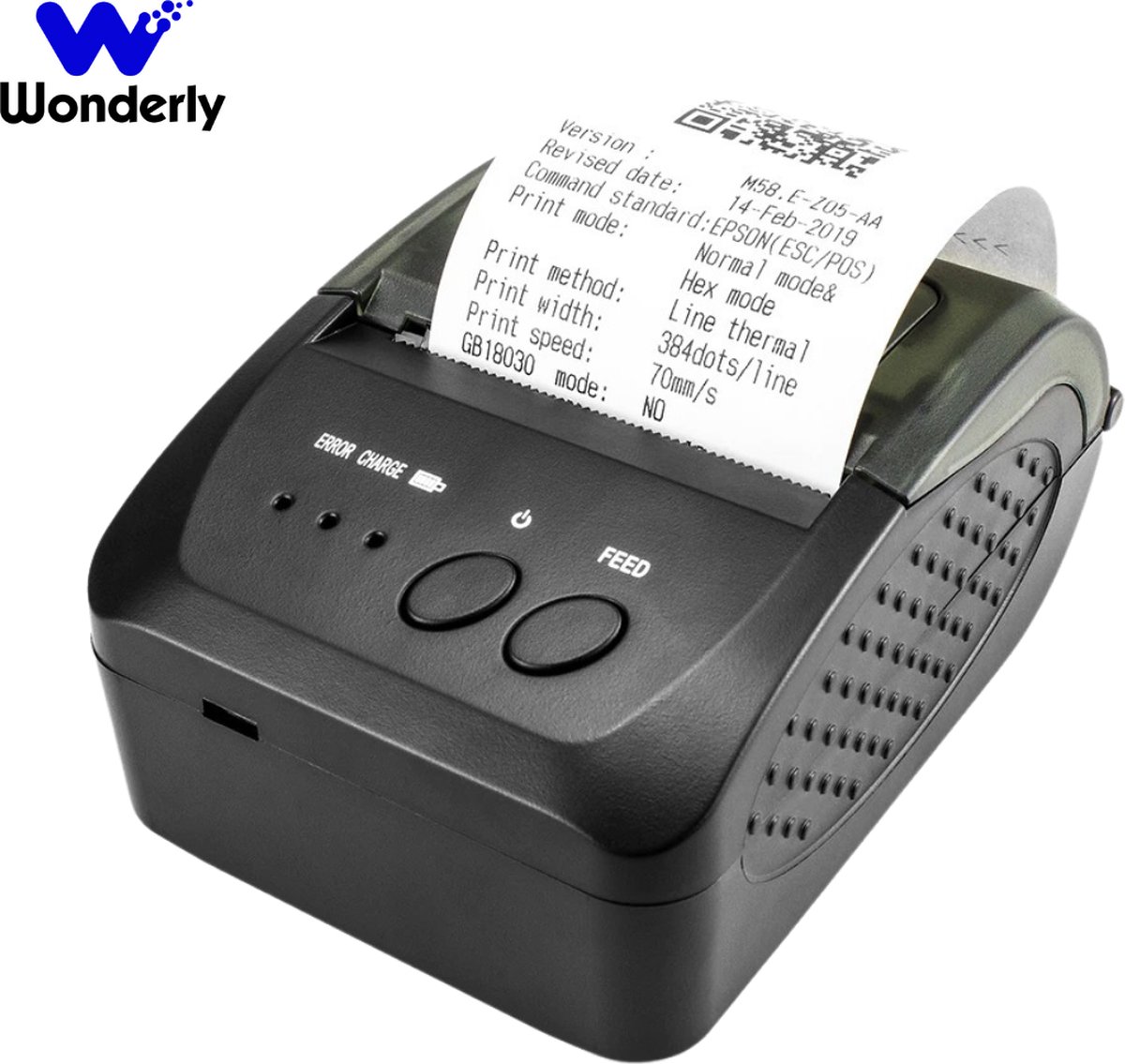 Wonderly Labelprinter - Lettertang 3-5.8 cm Labels - Labelmaker ...