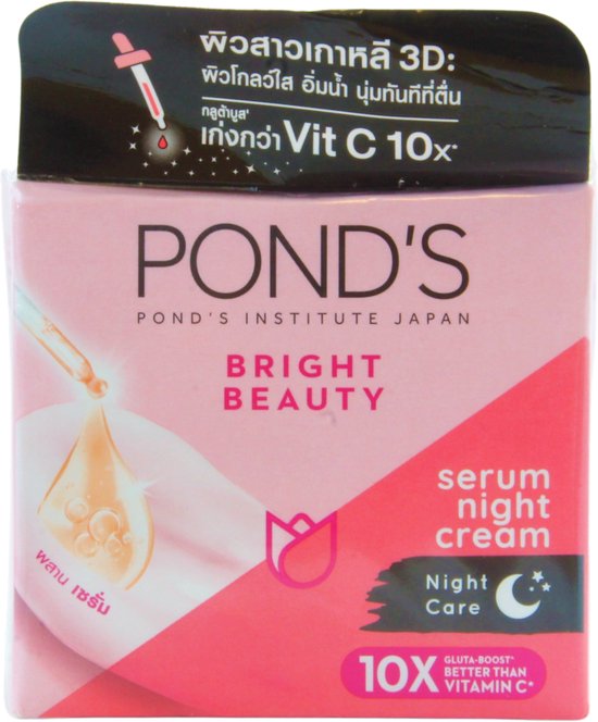 Pond's Age Bright Beauty serum night cream, 50 gram | bol.com