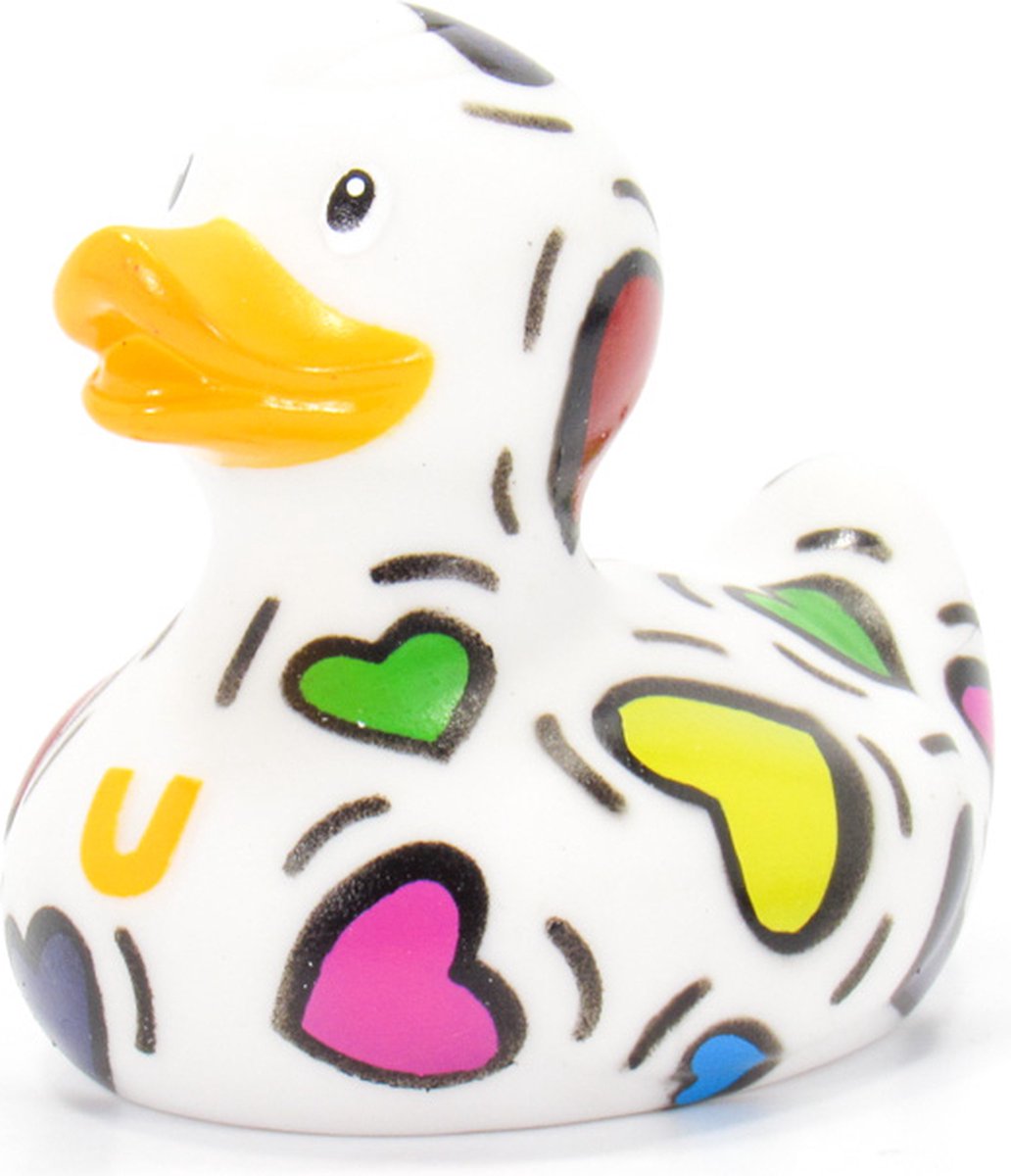 Luxury MINI POP HEART DUCK van Bud Duck: Mooiste Design badeend ter ...
