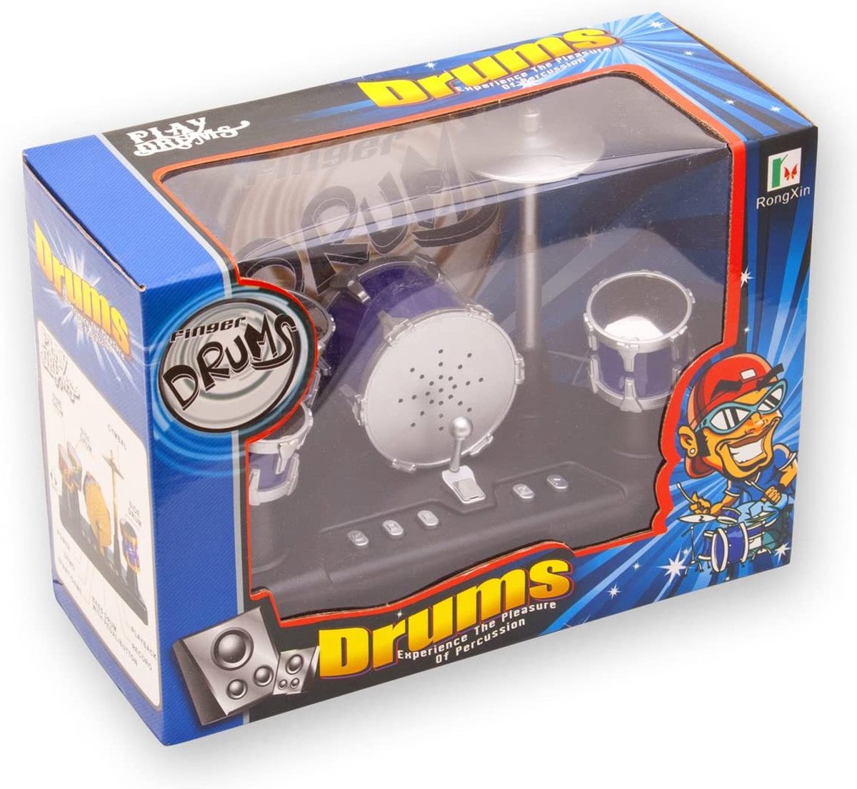 Electrisch mini drumset - drum set - micro vinger drums met ...