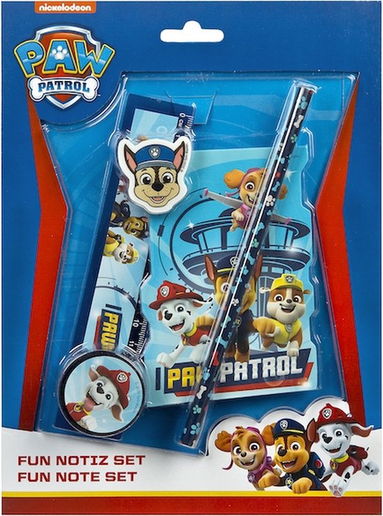 Undercover - Paw Patrol Note Set Set of 5 Pieces | bol.com