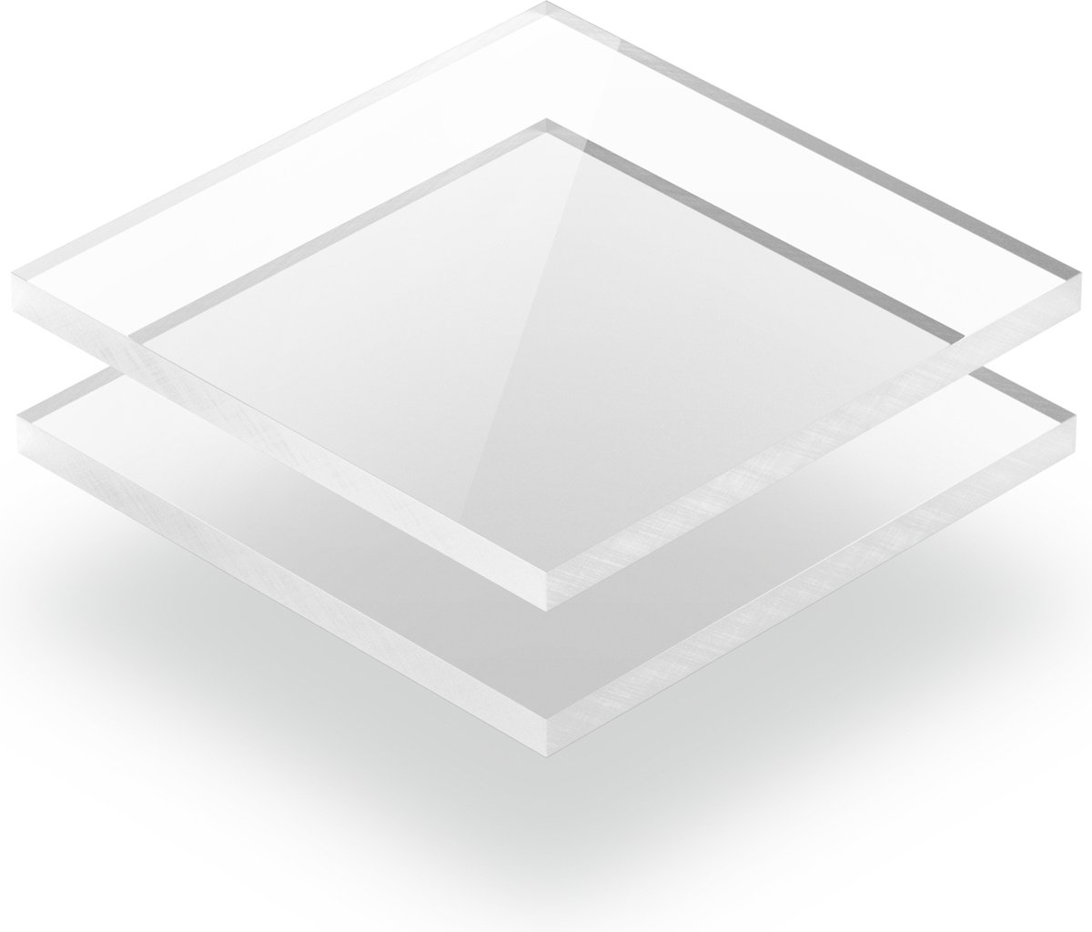 Plexiglas helder 4 mm - 20x20cm | bol.com