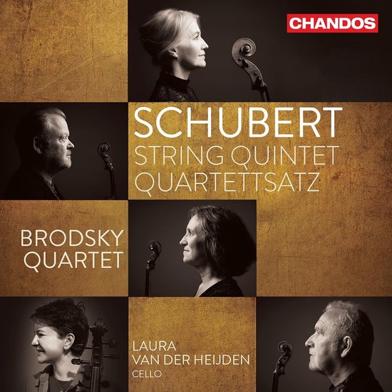 Brodsky Quartet, Laura Van Der Heijden - Schubert: String Quintet | Quartettsatz (CD),... | bol