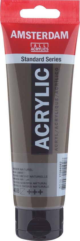 Amsterdam Standard Series Acrylverf Tube 120 ml Omber Naturel 408 | bol