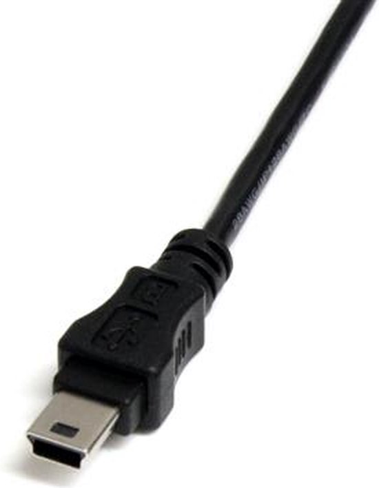StarTech 30 cm mini USB 2.0-kabel - USB A naar mini B F/M | bol.com