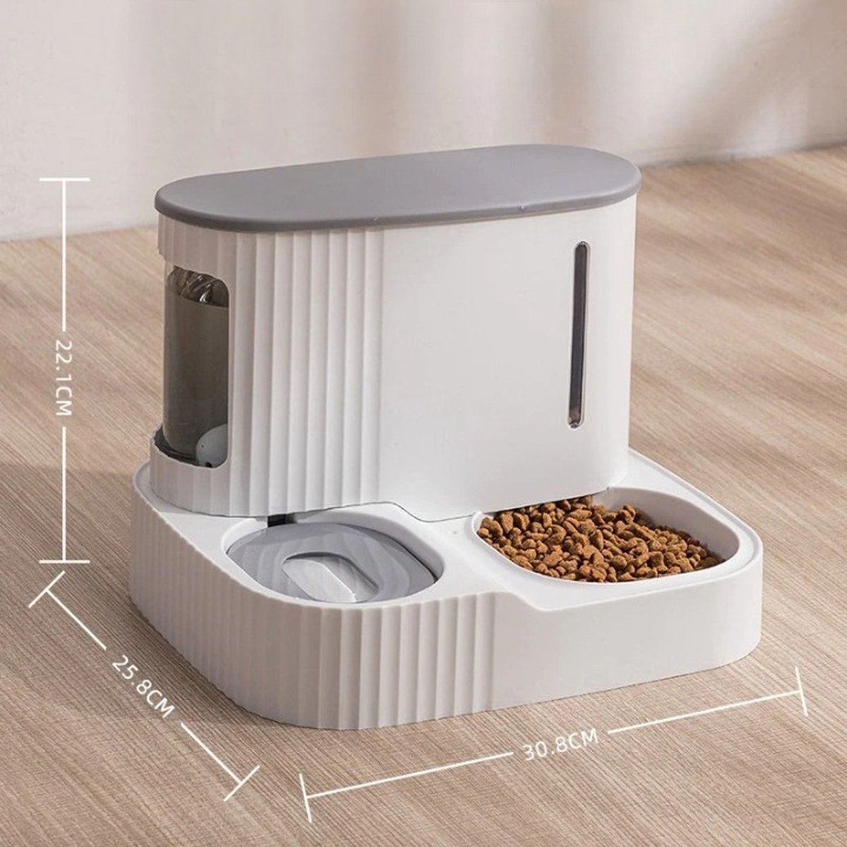 Automatische Voerbak Kat - 3L - Voerbak kat | bol.com