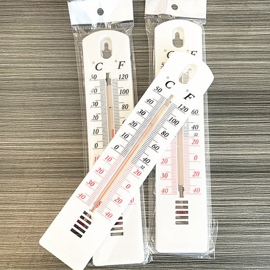 Thermometer - Tempratuurmeter - Voor Buiten en Binnen ...