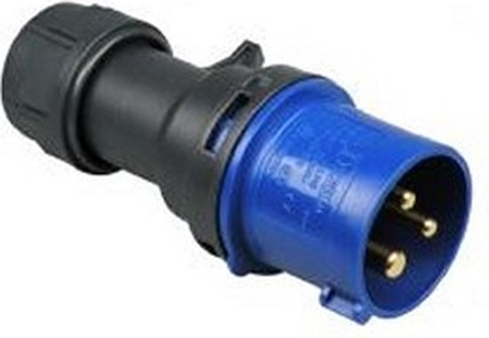 VB CEE Stekker 16A 3-Polig Blauw | bol.com