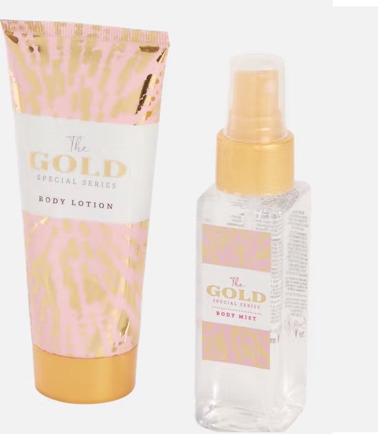 Wellness GOLD giftset met confetti | bol.com