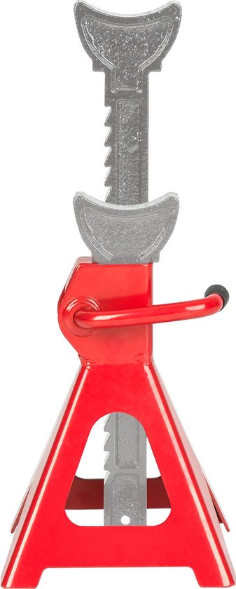 2 Lifting Trestles Tot - 3000 Kg - Rood - Auto Lift - Staal En Ijzer ...