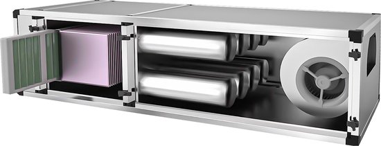 Luchtzuiveringssysteem - 5400 m³ (met voorfilter, zakfilter & actief koolfilter) | GGM... | bol.com