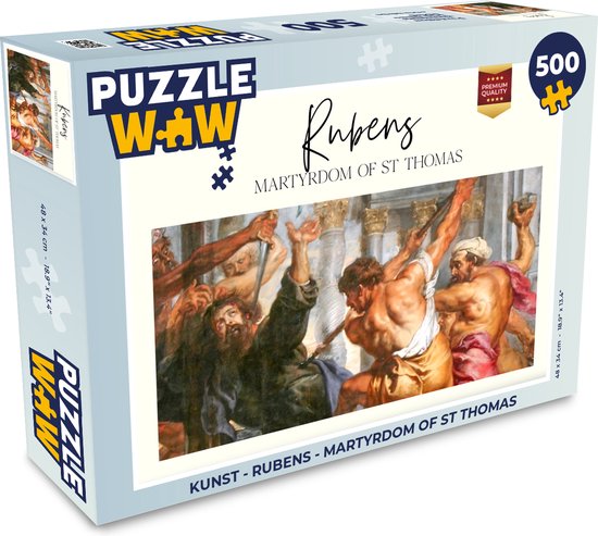 Puzzle Art - Rubens - Martyre de Saint Thomas - Planet'Puzzles - Puzzle ...