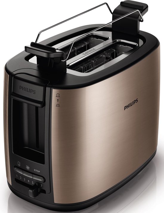 TOASTER BRUSH METAL/COPPER 2SL | bol.com