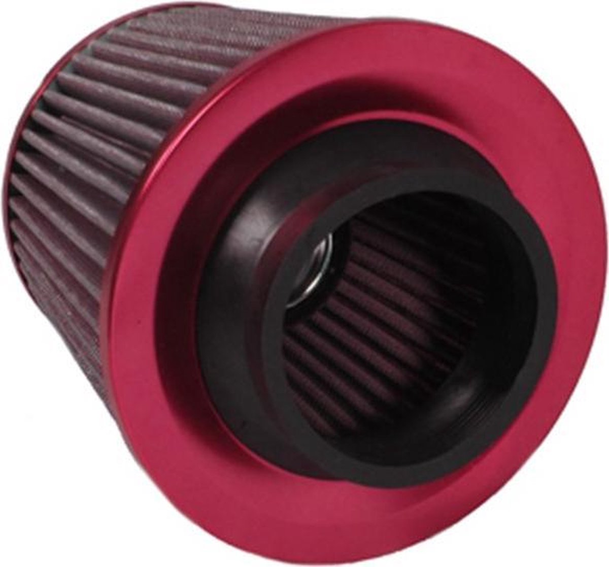 Sport luchtfilter met adapter 60/65 / 70mm rood | bol.com