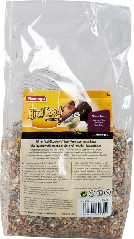 Flamingo Zaadmengsel Strooivoer 1 kg - 1 kg | bol.com
