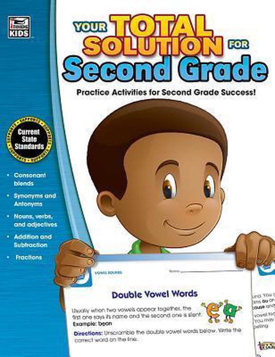 Your Total Solution for Second Grade Workbook | 9781483812953 | Thinking Kids | Boeken | bol.com