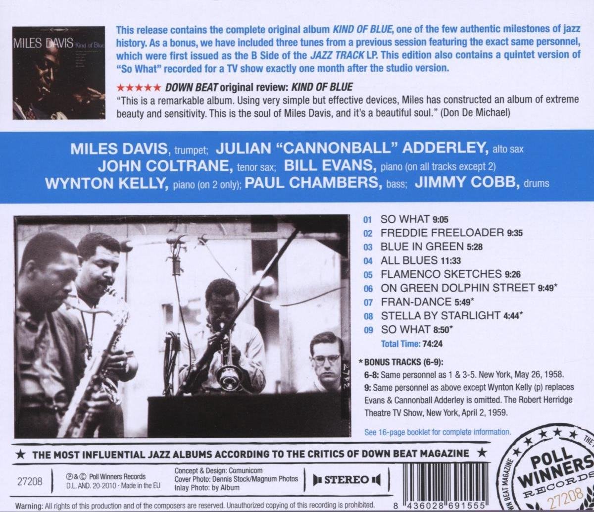 Kind Of Blue, Miles Davis | CD (album) | Muziek | bol.com