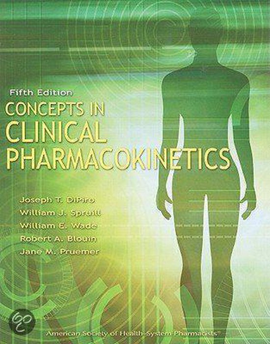 Concepts In Clinical Pharmacokinetics | 9781585282418 | Joseph T ...