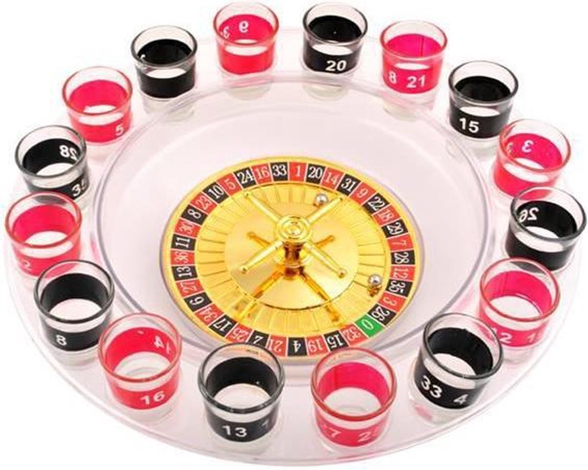 Shot Roulette Drankspel - Alcohol Drank Spel - Drinkspel - Drink ...