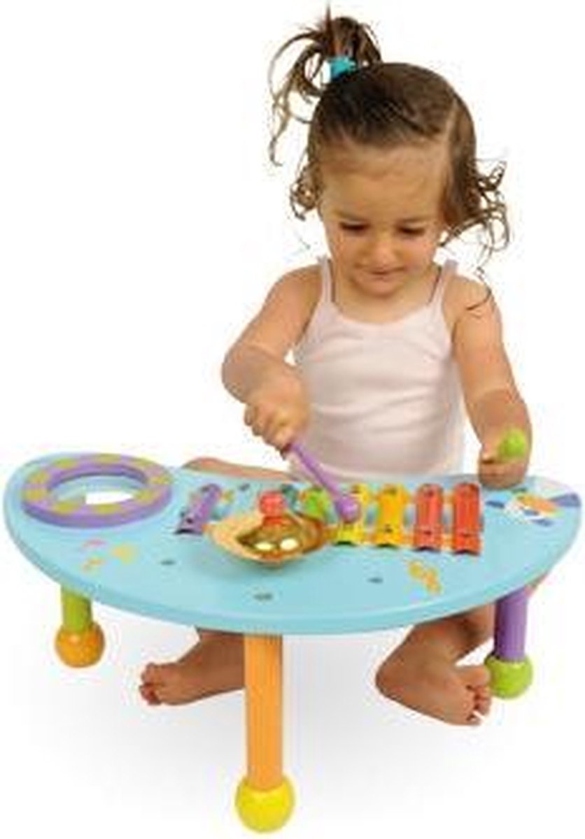 Boikido' houten multi percussie tafel - drumstel | bol.com