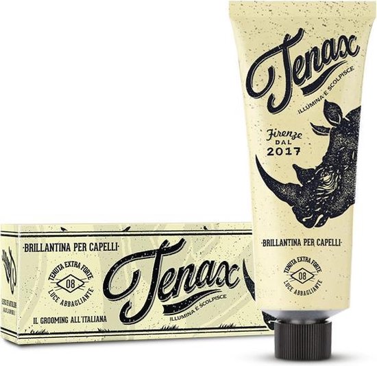 TENAX SPA Extra Strong Hold Super Shine 100ml haarcrème Mannen | bol