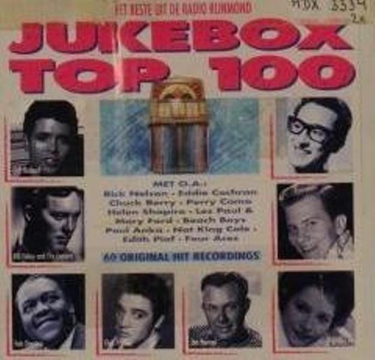 Het Beste Uit De Radio Rijnmond Jukebox Top 100 Deel 1, Rick Nelson ...