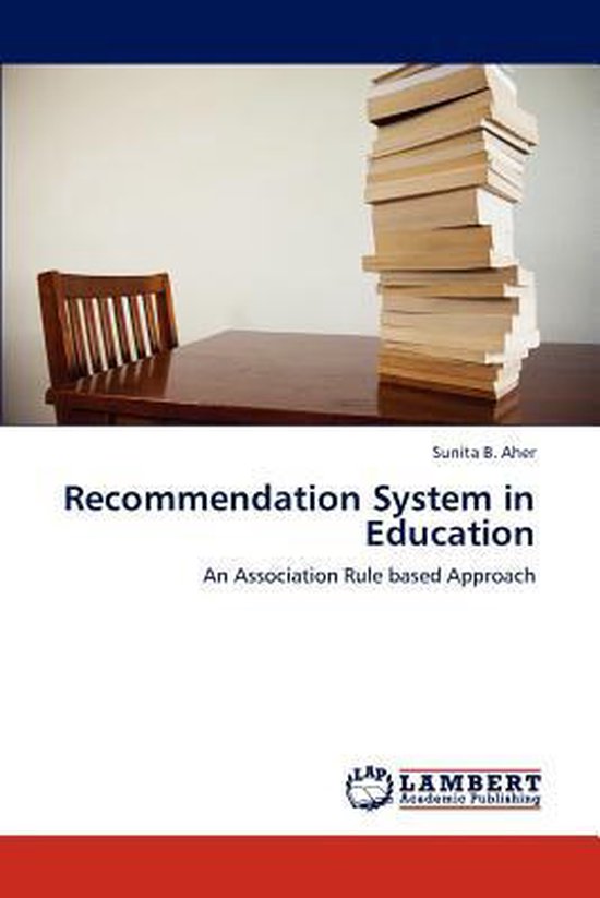 Recommendation System in Education | 9783659236648 | Aher Sunita B ...