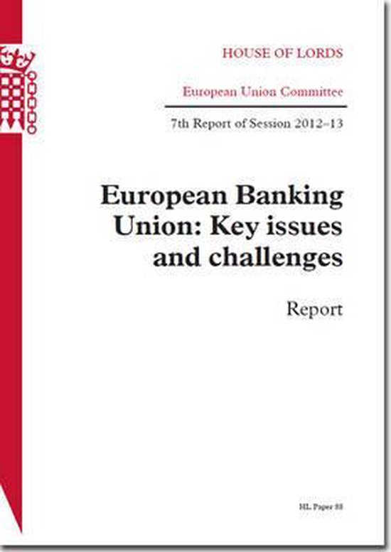 European Banking Union | 9780108493935 | Great Britain: Parliament ... European Banking Union | 9780108493935 | Great Britain: Parliament ...