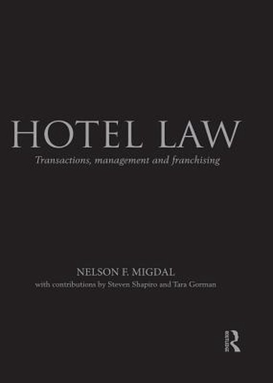 Hotel Law (ebook), Nelson Migdal | 9781317674801 | Boeken | bol