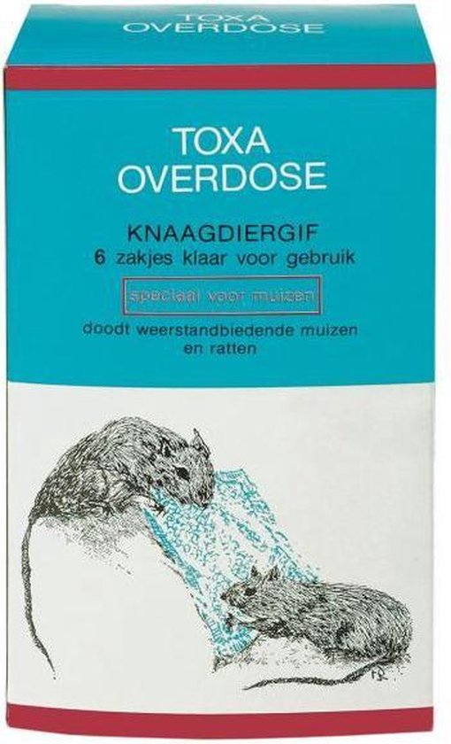 Compo ratten- en muizenmiddel 'Toxa Overdose' 150 gr | bol.com